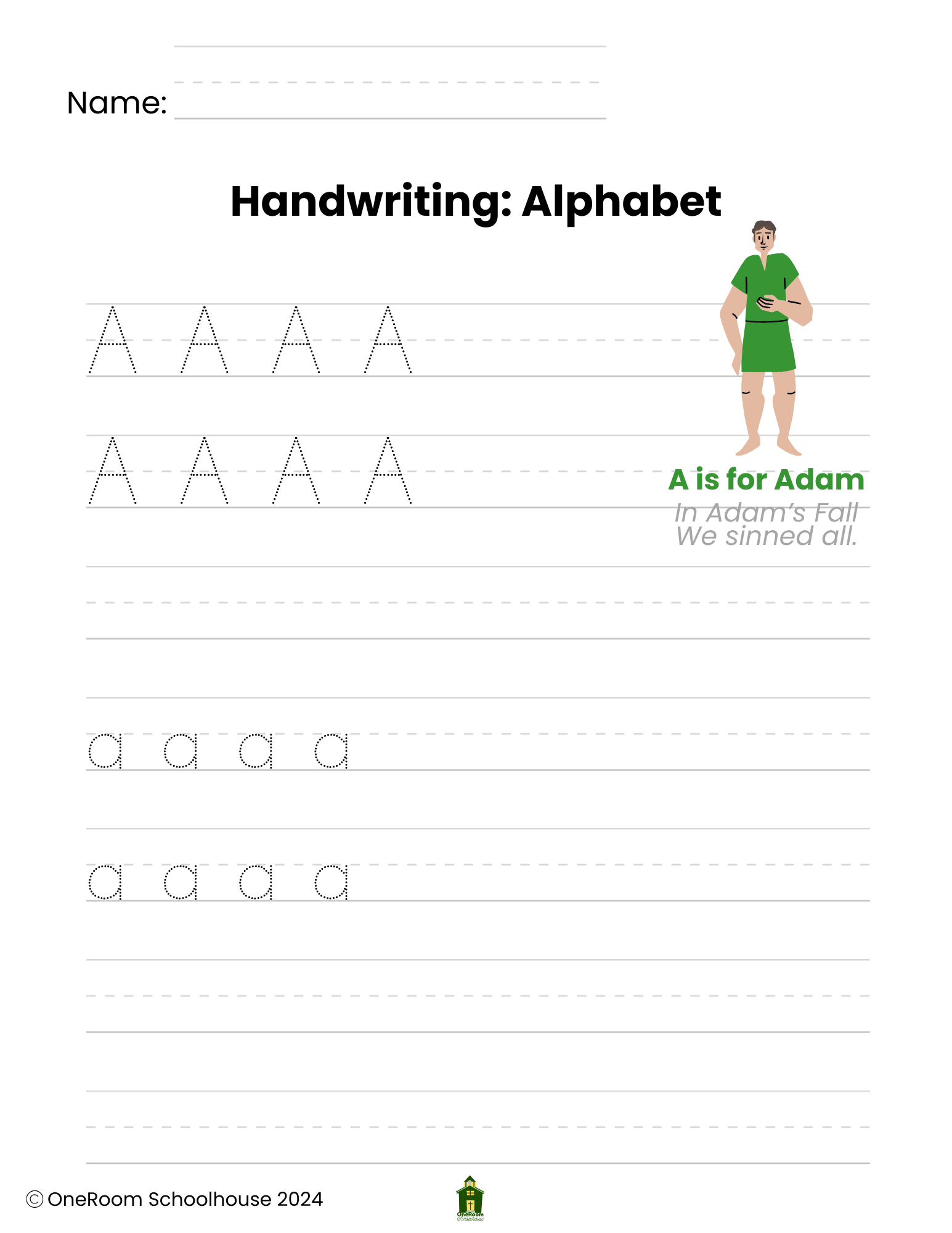 Handwriting BUNDLE - A through Z - PRINT VERSION - Payhip