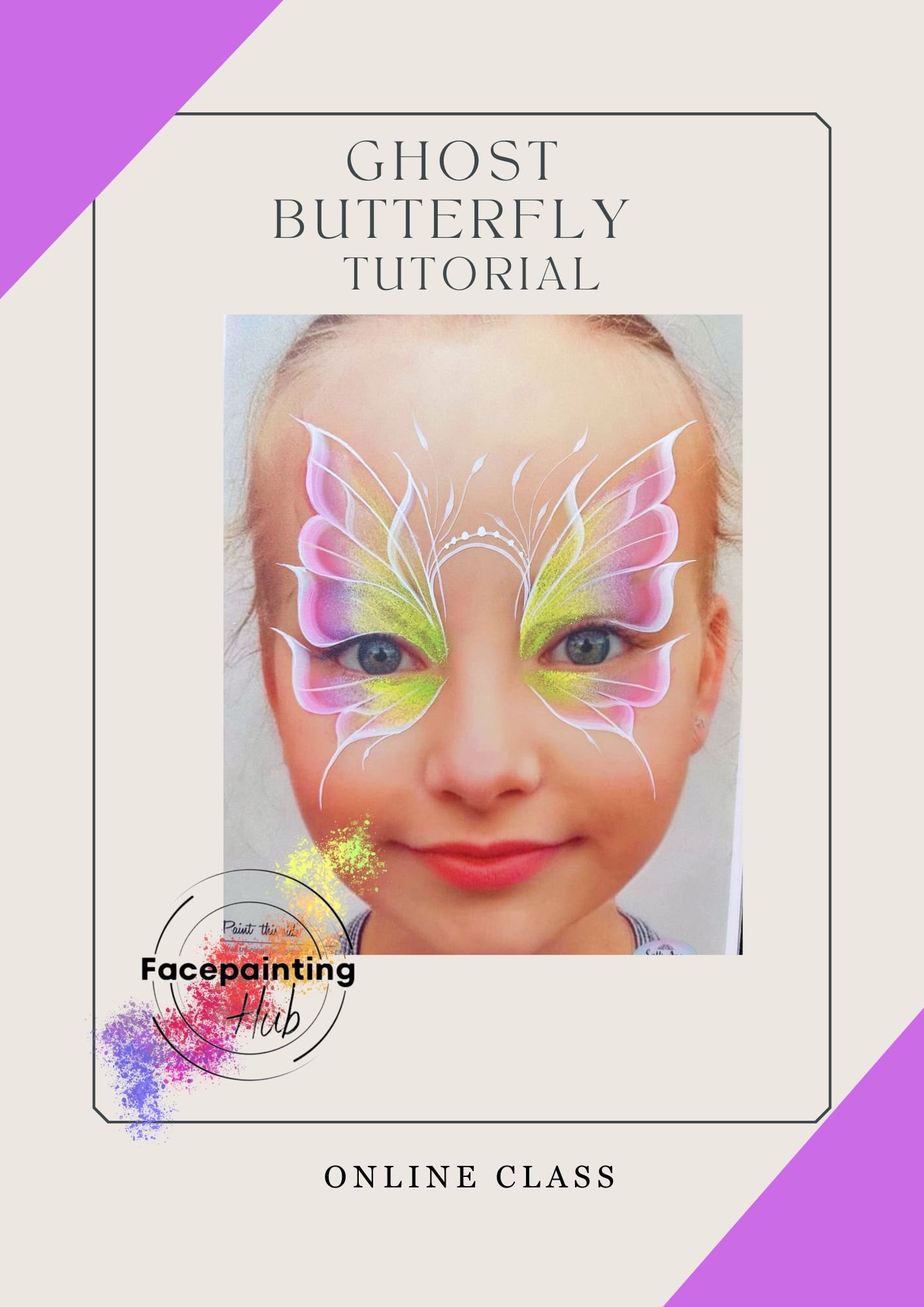 The Facepainting Hub Ltd - Facepainting Digital Downloads - Right Handed