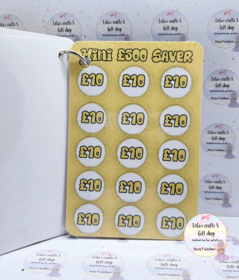 Mini 500 pound savings challenge, saver | budget binder | low budget ...