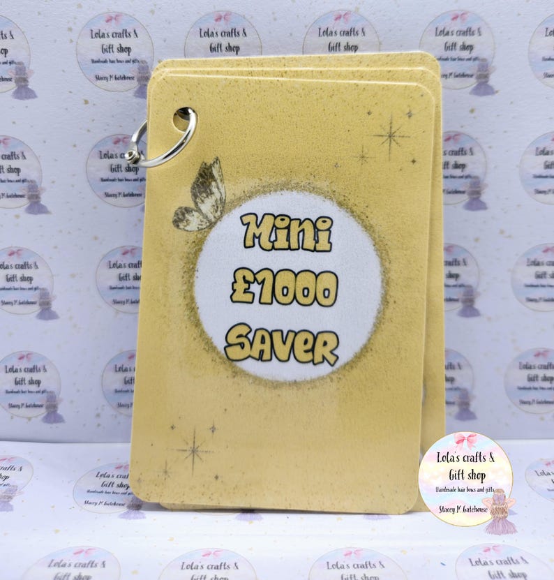 Mini 1000 pound savings challenge, saver | budget binder | low budget ...
