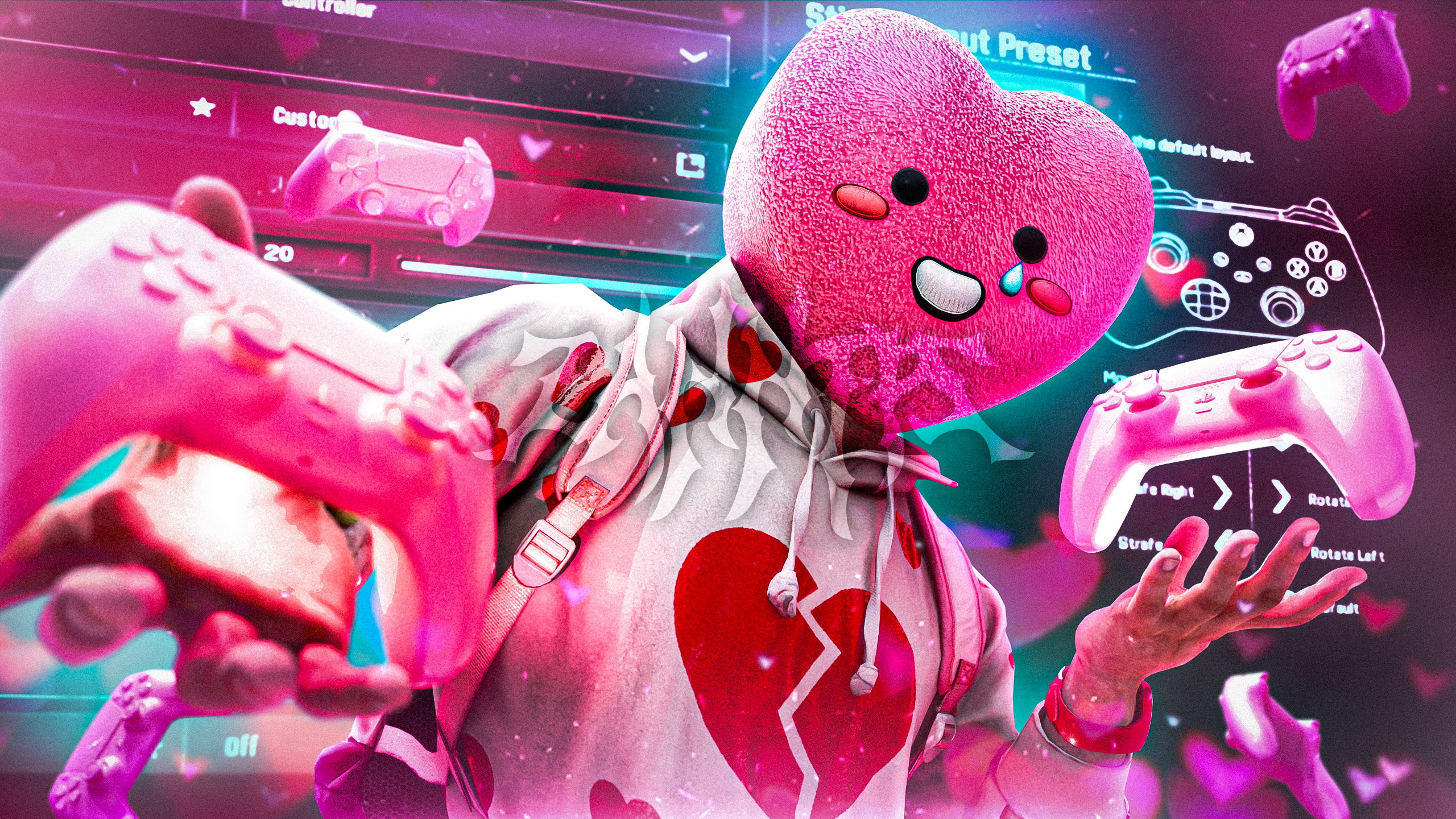 Controller Settings Hearthead - Call of Duty Warzone Thumbnail - Payhip