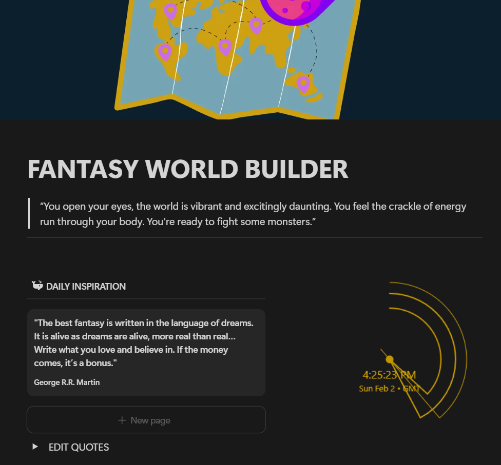 FANTASY WORLD BUILDER - Payhip
