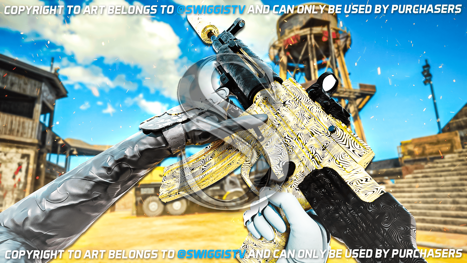 COD/Warzone Thumbnail - C9 Mystic Gold (REBIRTH AREA 99) - Payhip