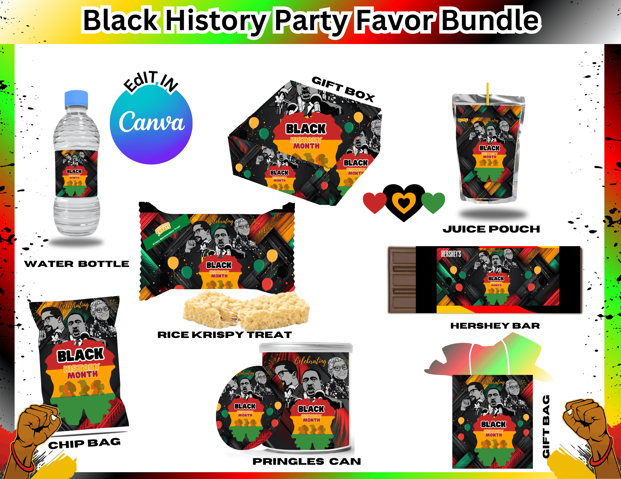 Black History Party Bundle - Payhip