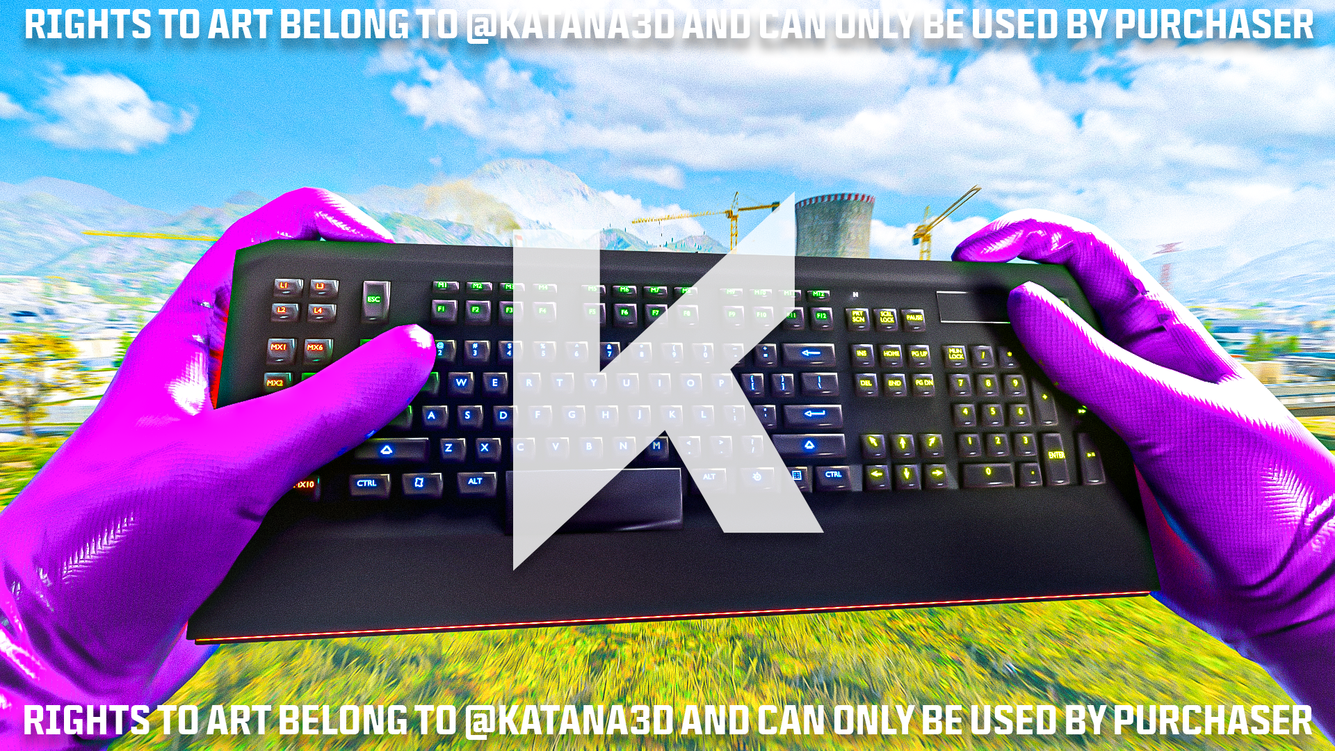 COD/Warzone Thumbnail - Keyboard (Rebirth, Nuketown, Urzikstan Versions ...