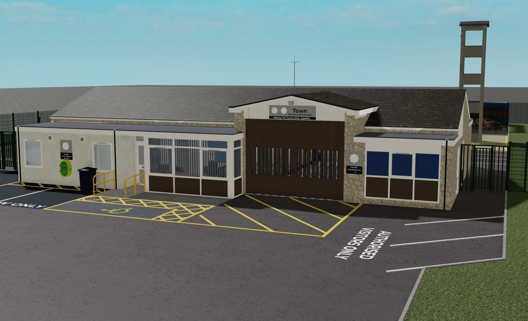 Rural On-Call Fire & Police Station - Payhip