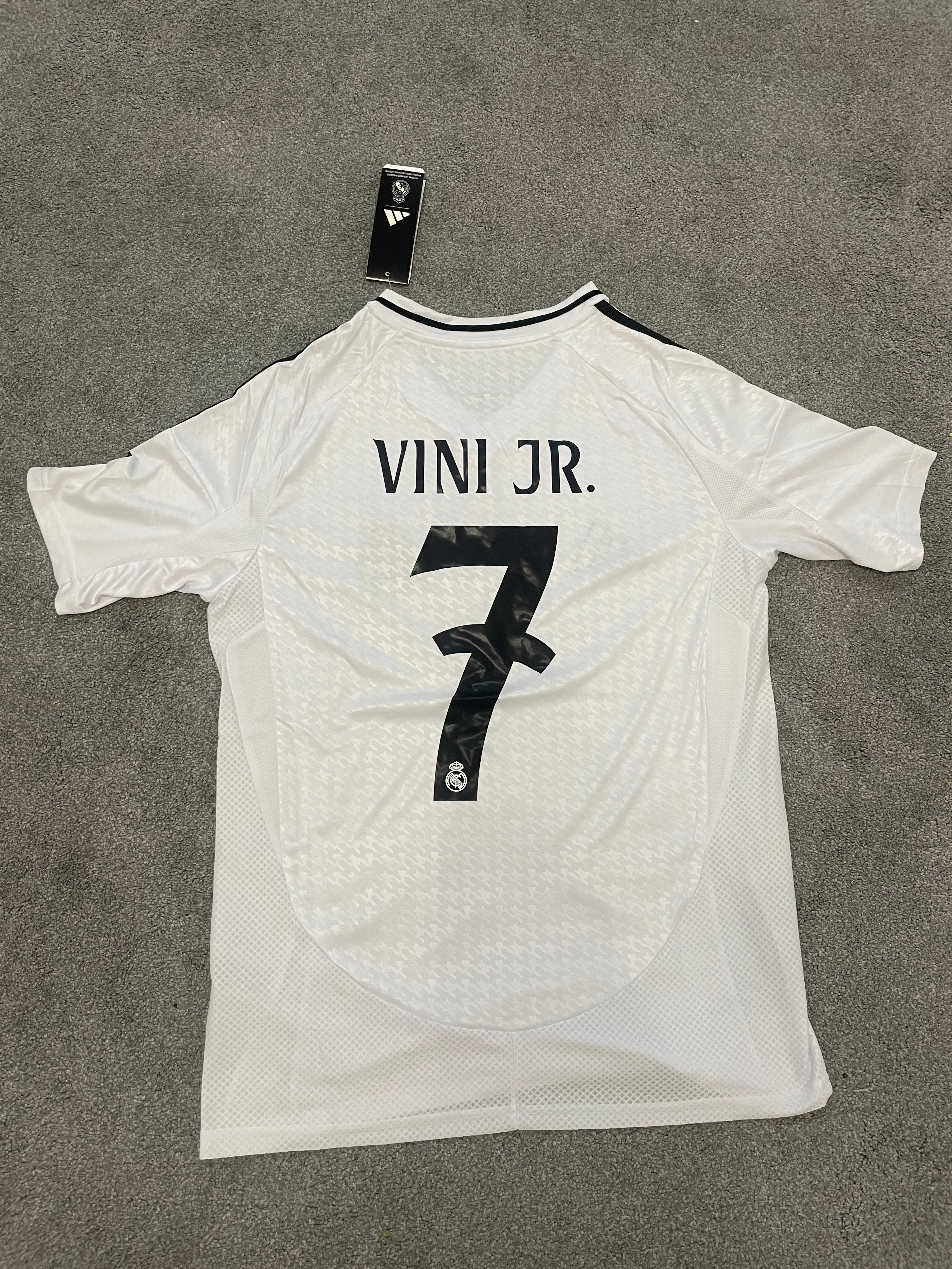 Vini Jr Real Madrid Home Shirt 24/25 (S) - Payhip