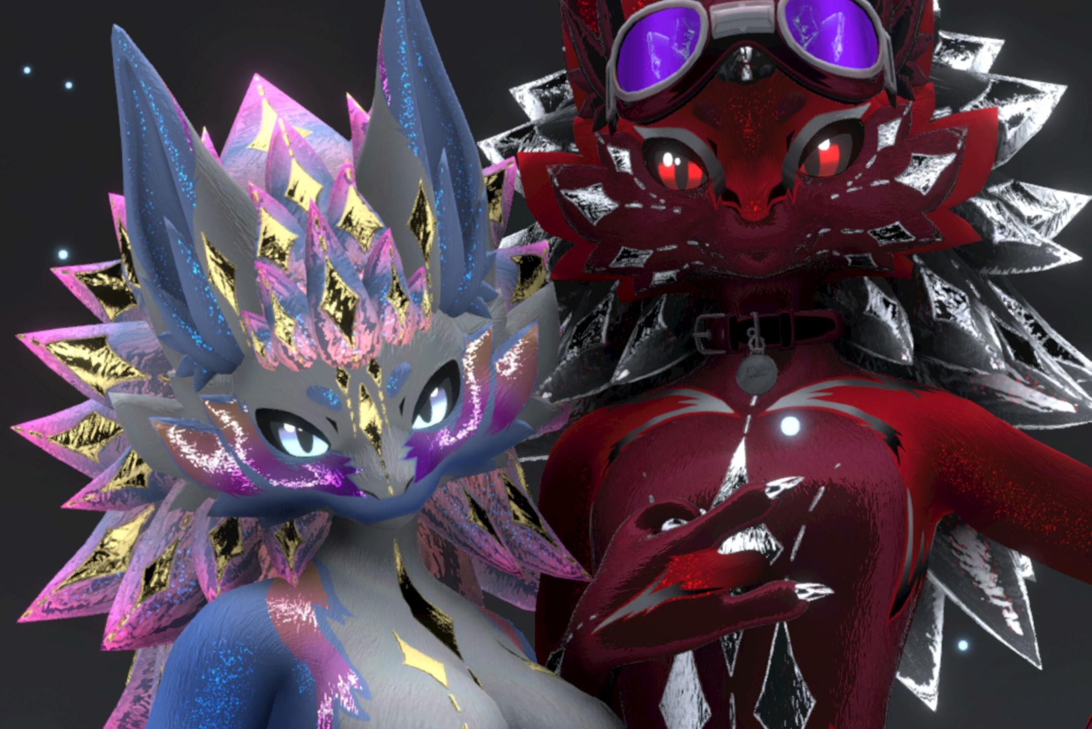 Heaven/Hell Novabeast Textures - VRChat Texture - Payhip