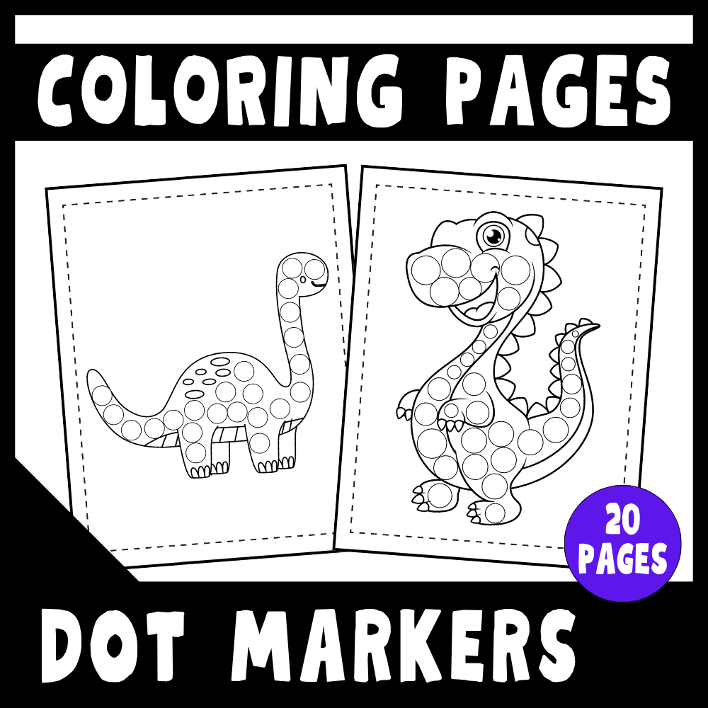Fun Dot Markers Activities and Worksheets
