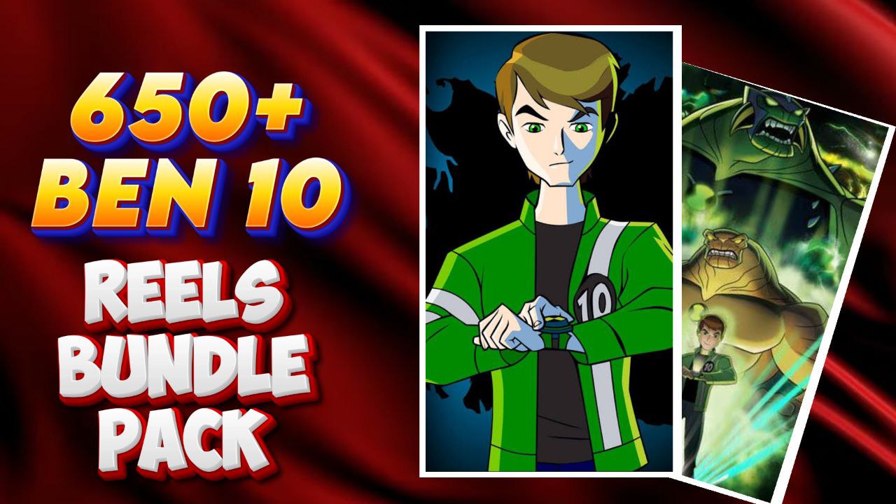 650 ben 10 reels bundle pack - Payhip