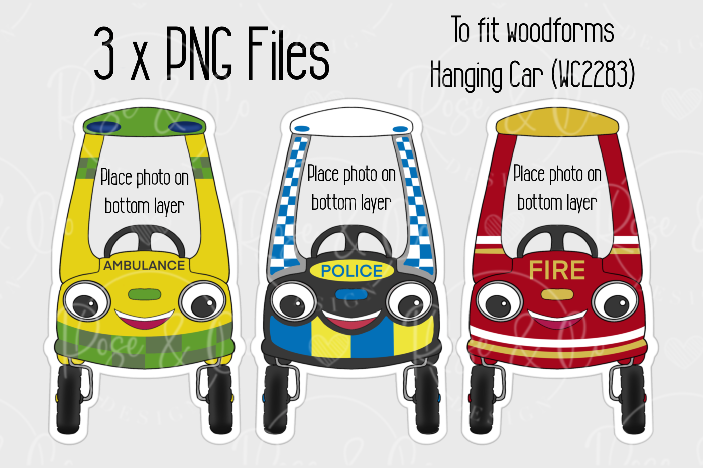 Mini car hangers bundle of 3 - Payhip