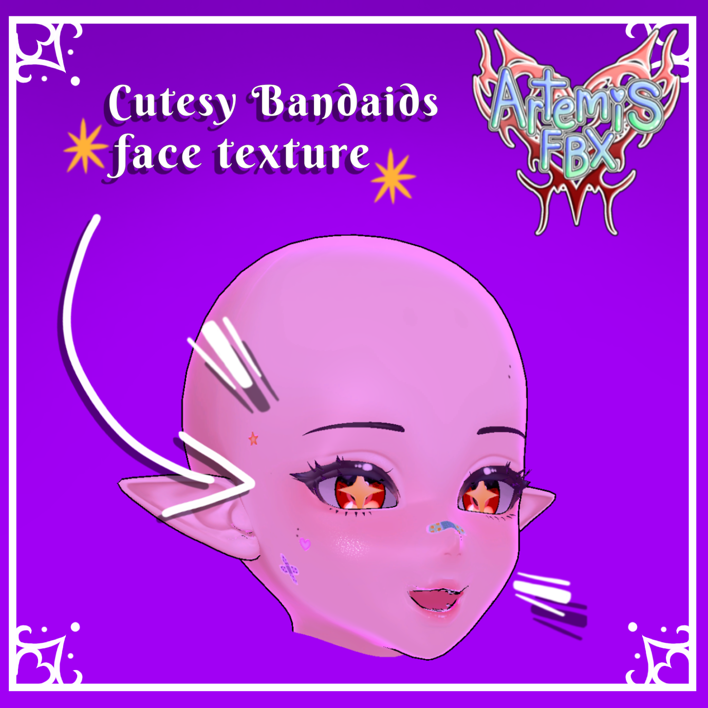 Cutesy Bandaids♡ [face textures] - Payhip