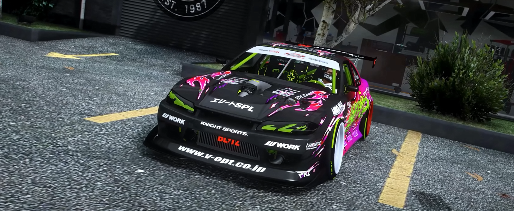 Nissan Silvia S14.5 FD Custom | PRZ Edition | 30 tuning parts | 12 ...