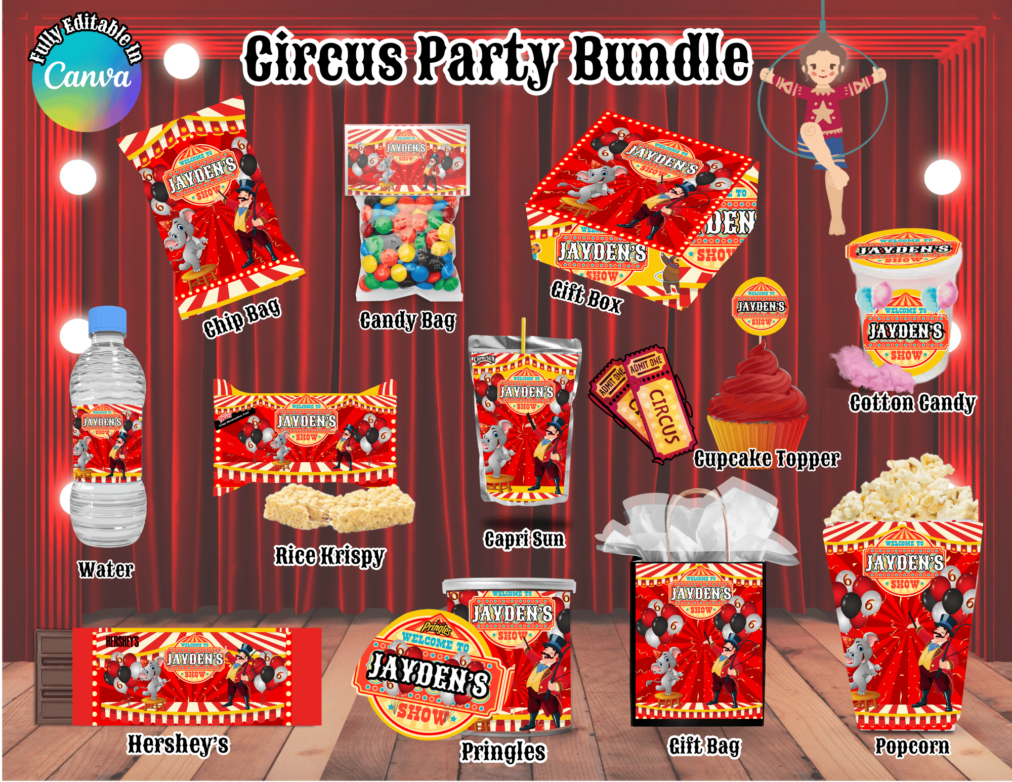 Circus Party Bundle - Payhip