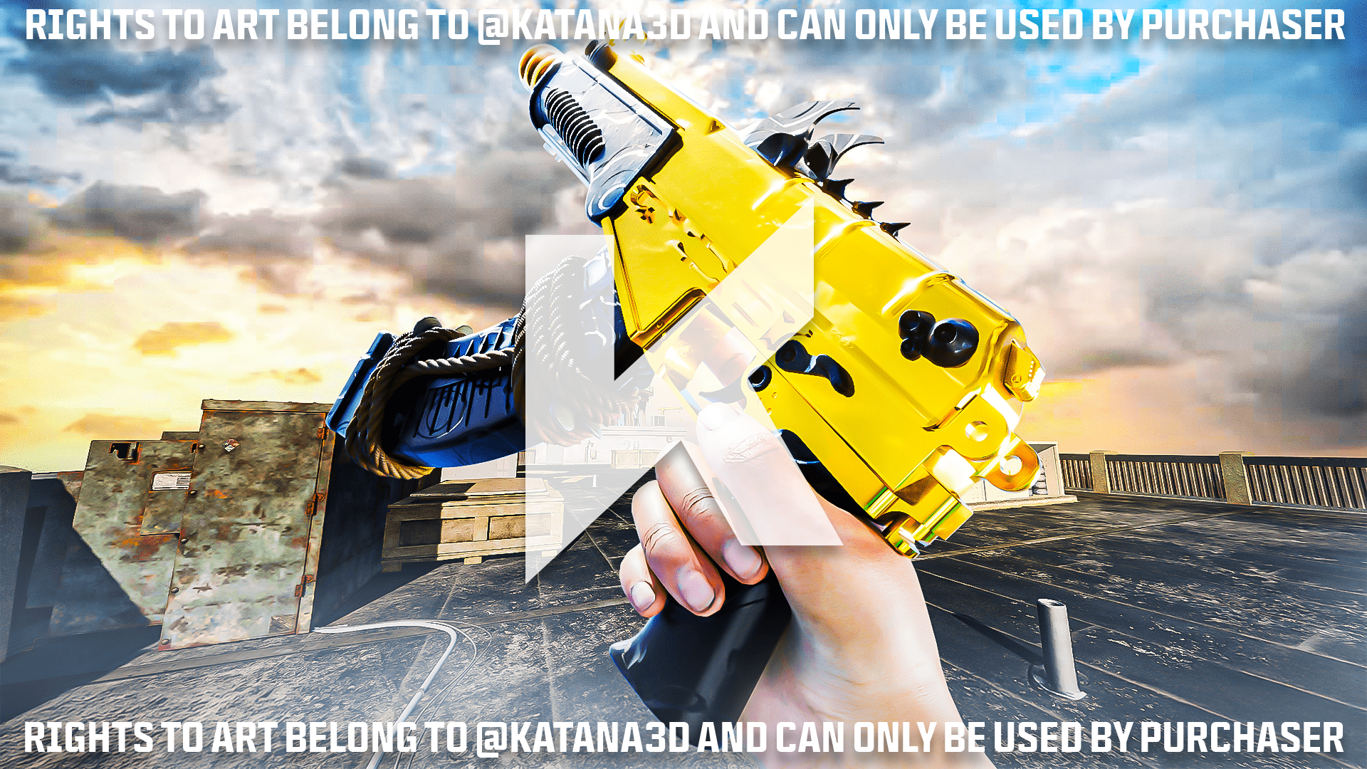 COD/Warzone Thumbnail - Gold KSV Rebirth - Payhip