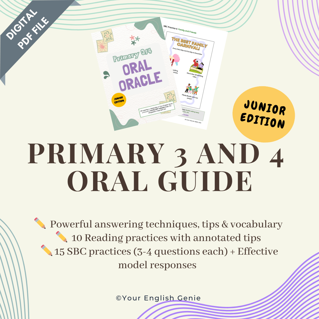 PSLE Vocabulary List (800 Words and Phrases - The Ultimate List)