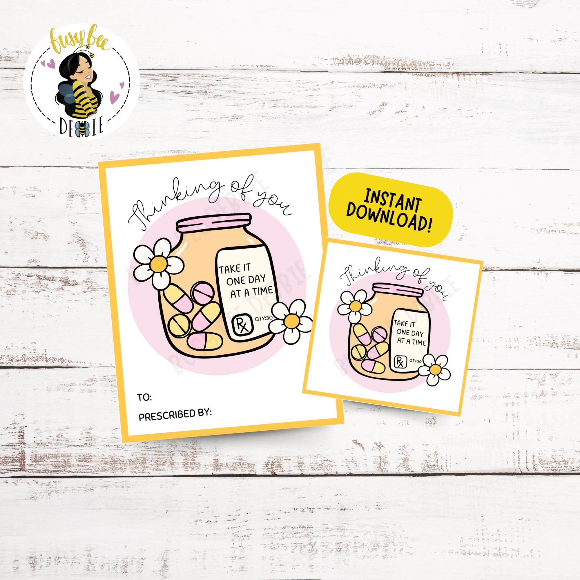 Printable Retro Pill Gift Tags for Nurse Week, Pharmacist Week ...
