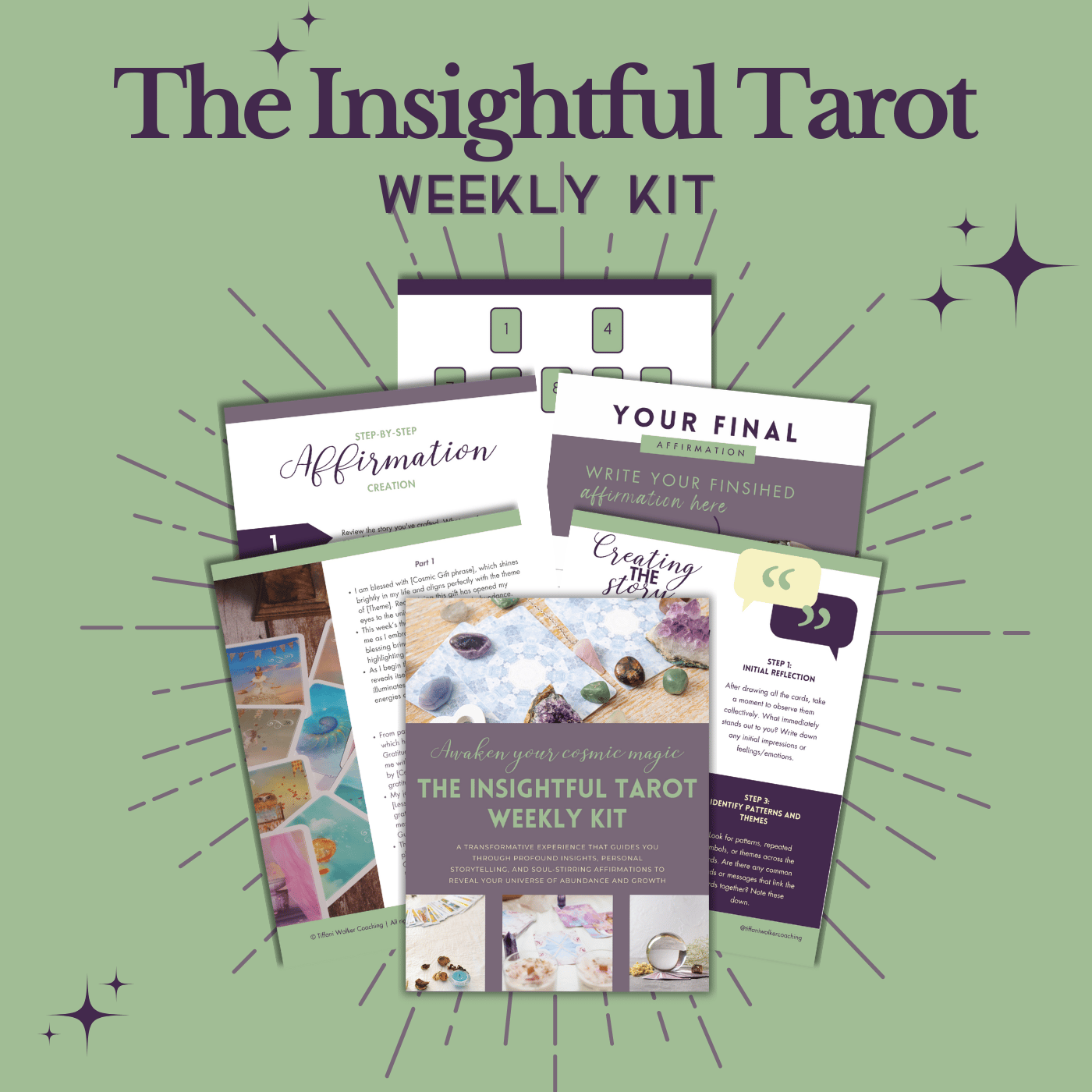 The Insightful Tarot Weekly Kit - Try This Bundle - Payhip
