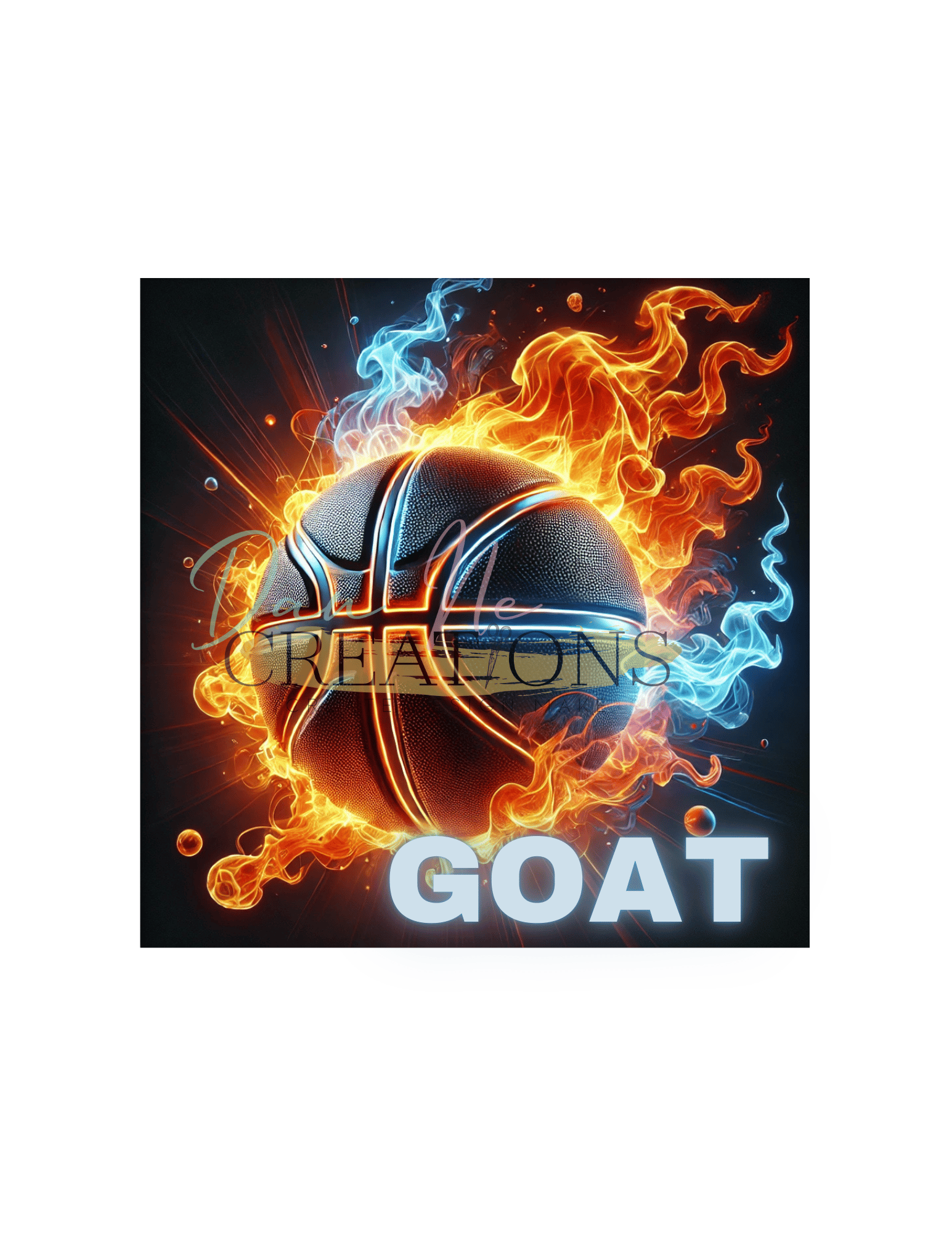 Flaming GOAT Basketball