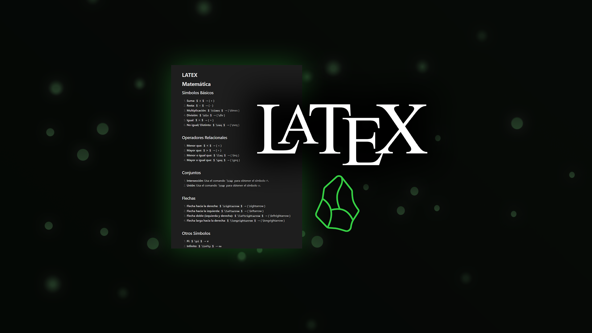 Plantilla Sintaxis LaTex - Payhip