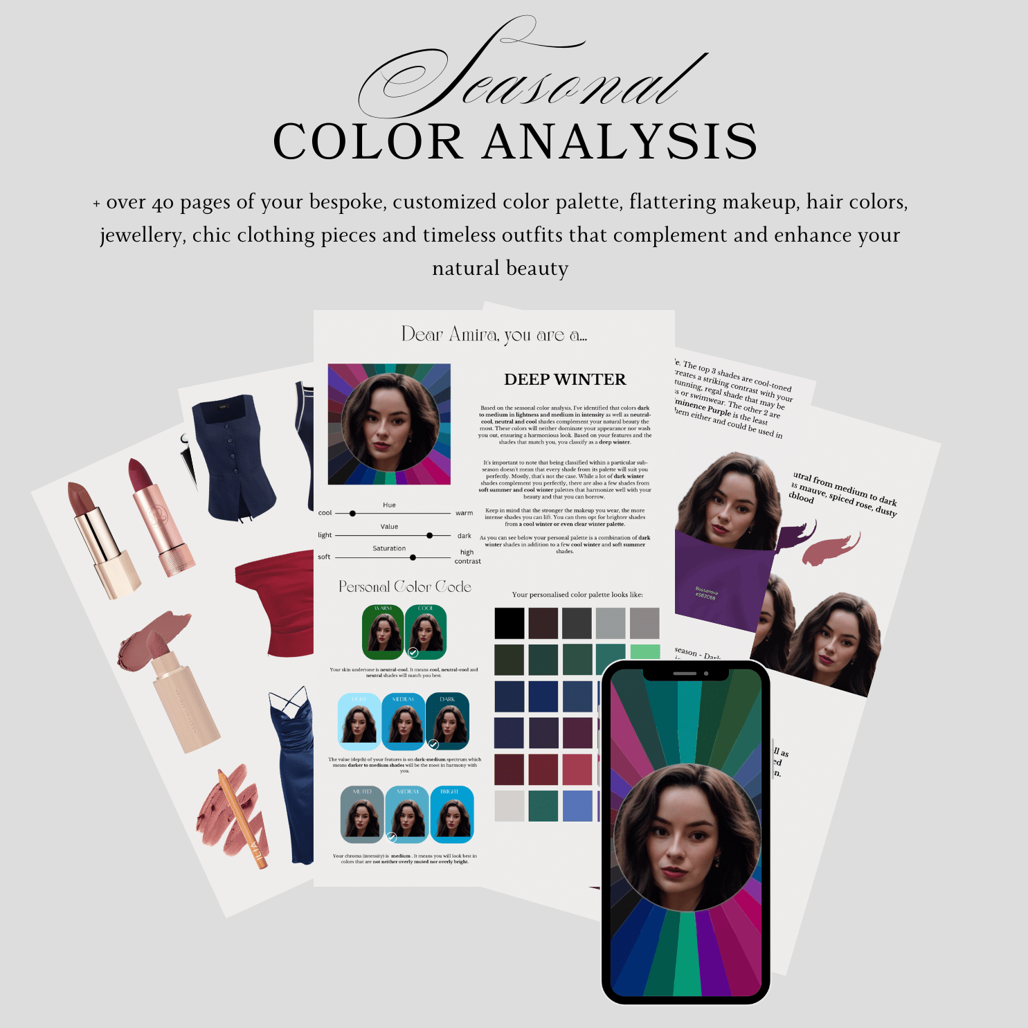 Your Personal Colour Analysis - Online - The 20-Subseason Method™