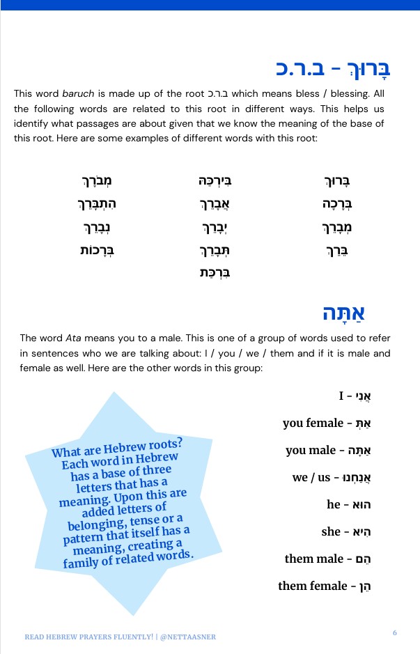 Hebrew fluency workbook - Payhip
