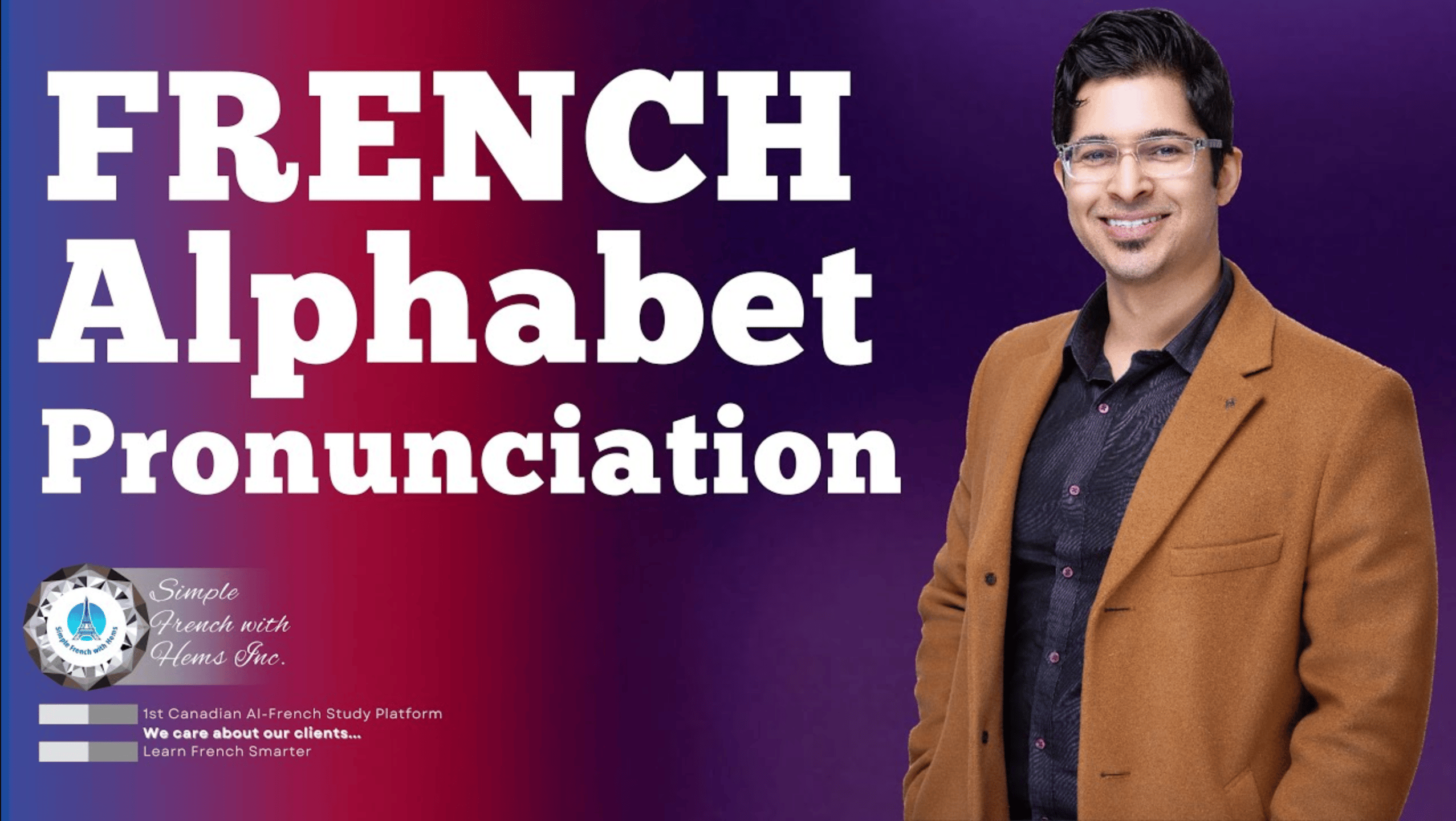 I learned the French Alphabet (and HOW TO PRONOUNCE IT)