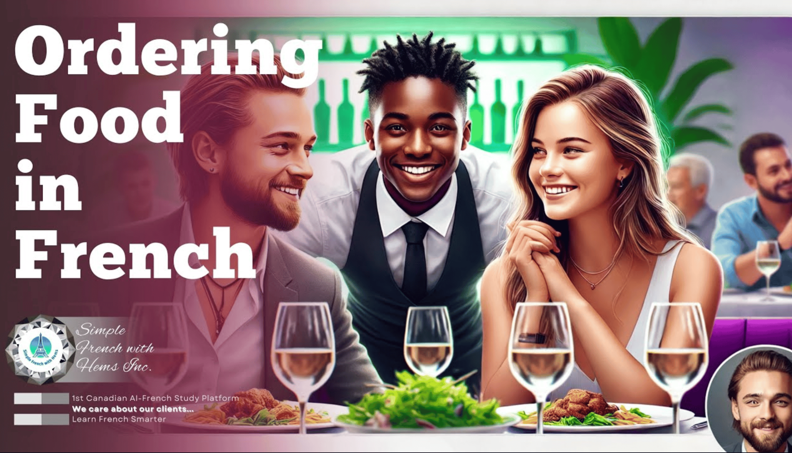 IMPROVE Your French with THIS 10 Minute FOOD ORDERING Conversation!