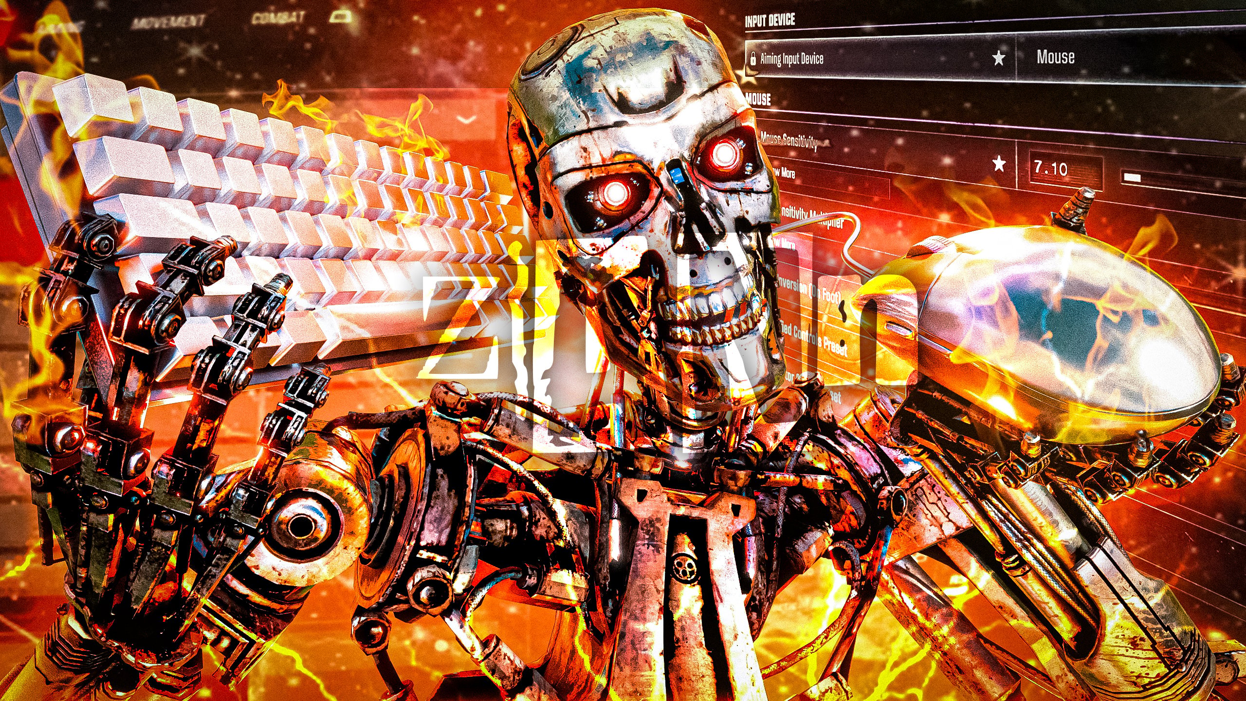 KBM Settings Terminator - Call of Duty Warzone Thumbnail - Payhip