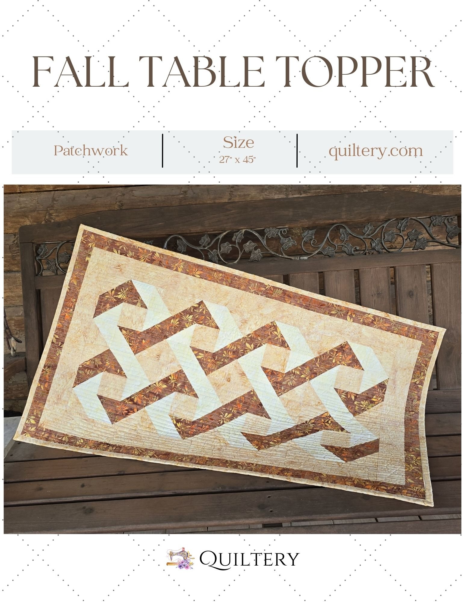 Fall table topper - Payhip