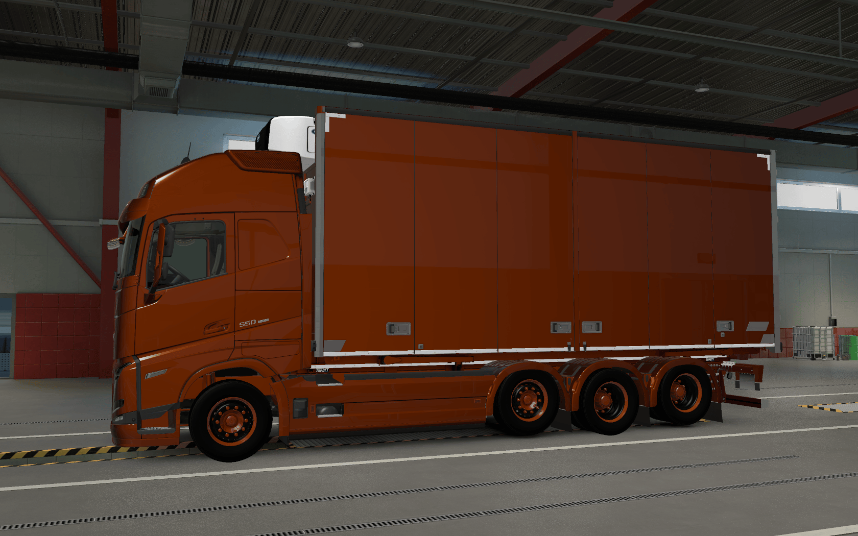 [ETS2] Volvo Rigid Sideskirts & Rear Fenders for Rigid Addon by Kast ...