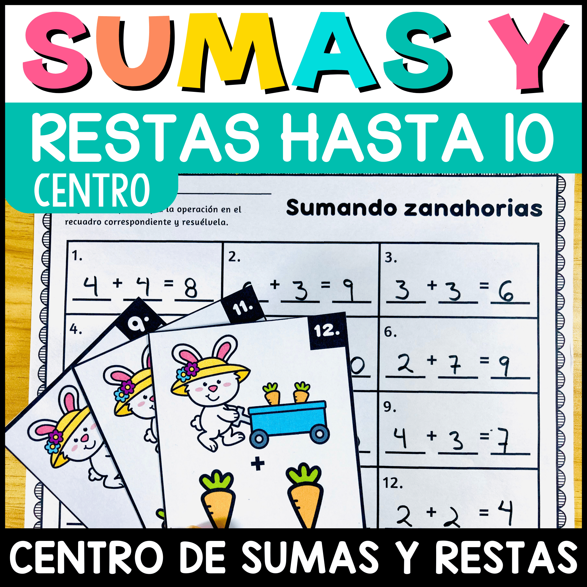 Centro de Sumas y Resta Hasta el 10 - Payhip