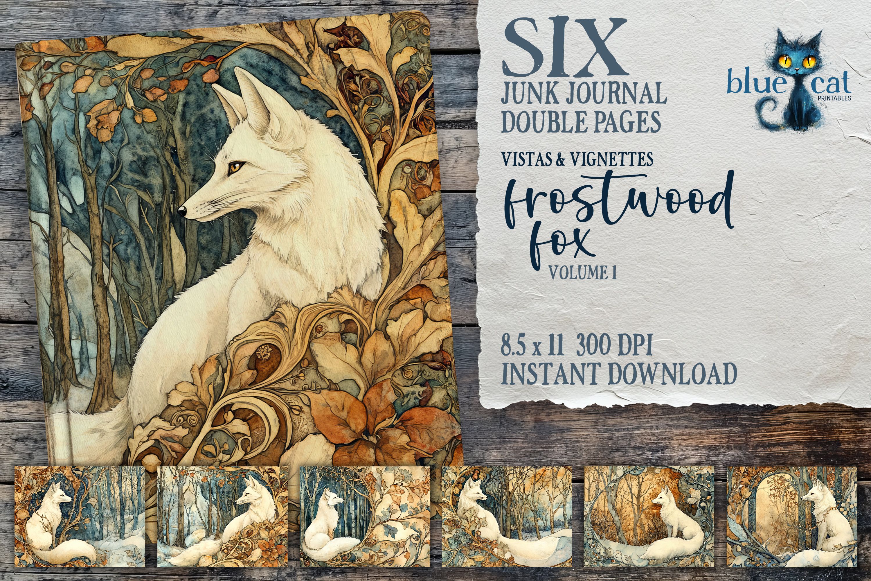Vistas & Vignettes: Frostwood Fox Volume 1