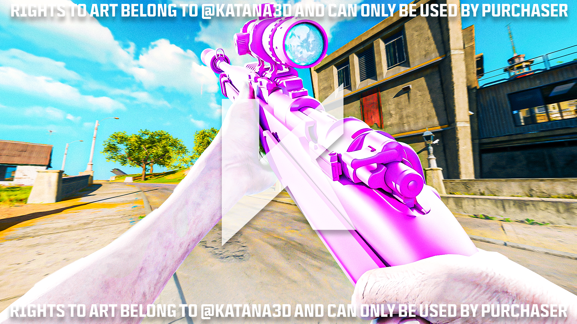 COD/Warzone Thumbnail - Pink Kar98 (Rebirth Verdansk Versions) - Payhip