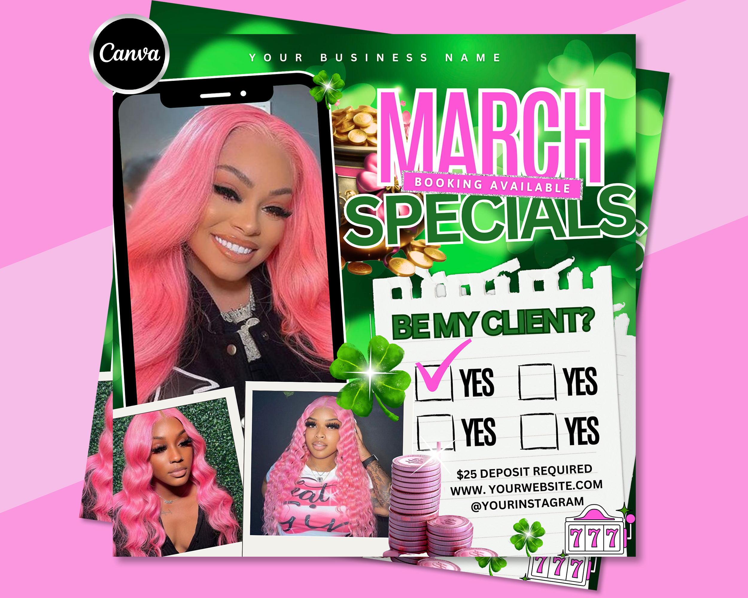 March Booking Flyer, March Books, March Madness Flyer, St.Patricks Day ...