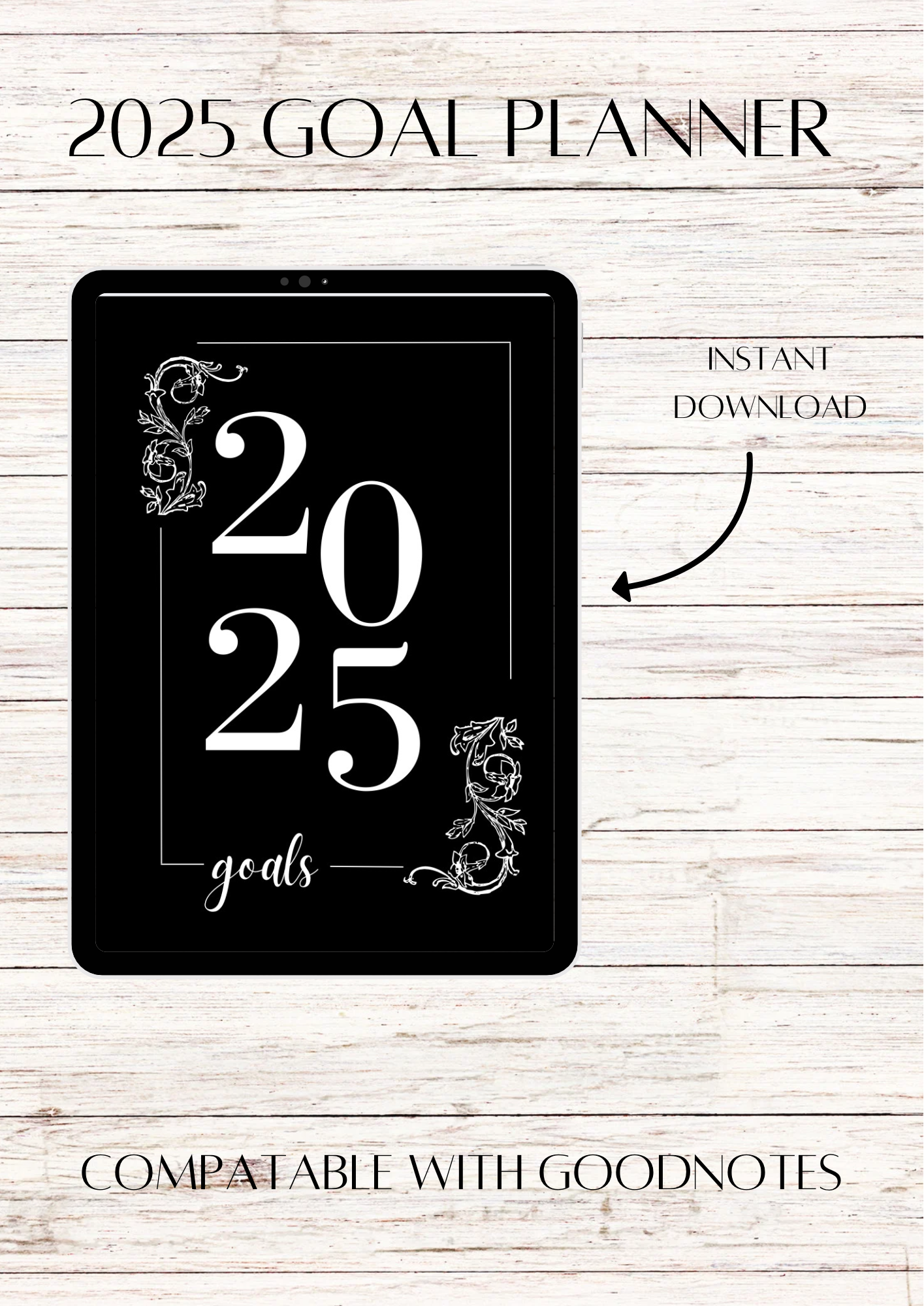 2025 Digital Goal Planner Many Colours – Hyperlinked with Goal ...