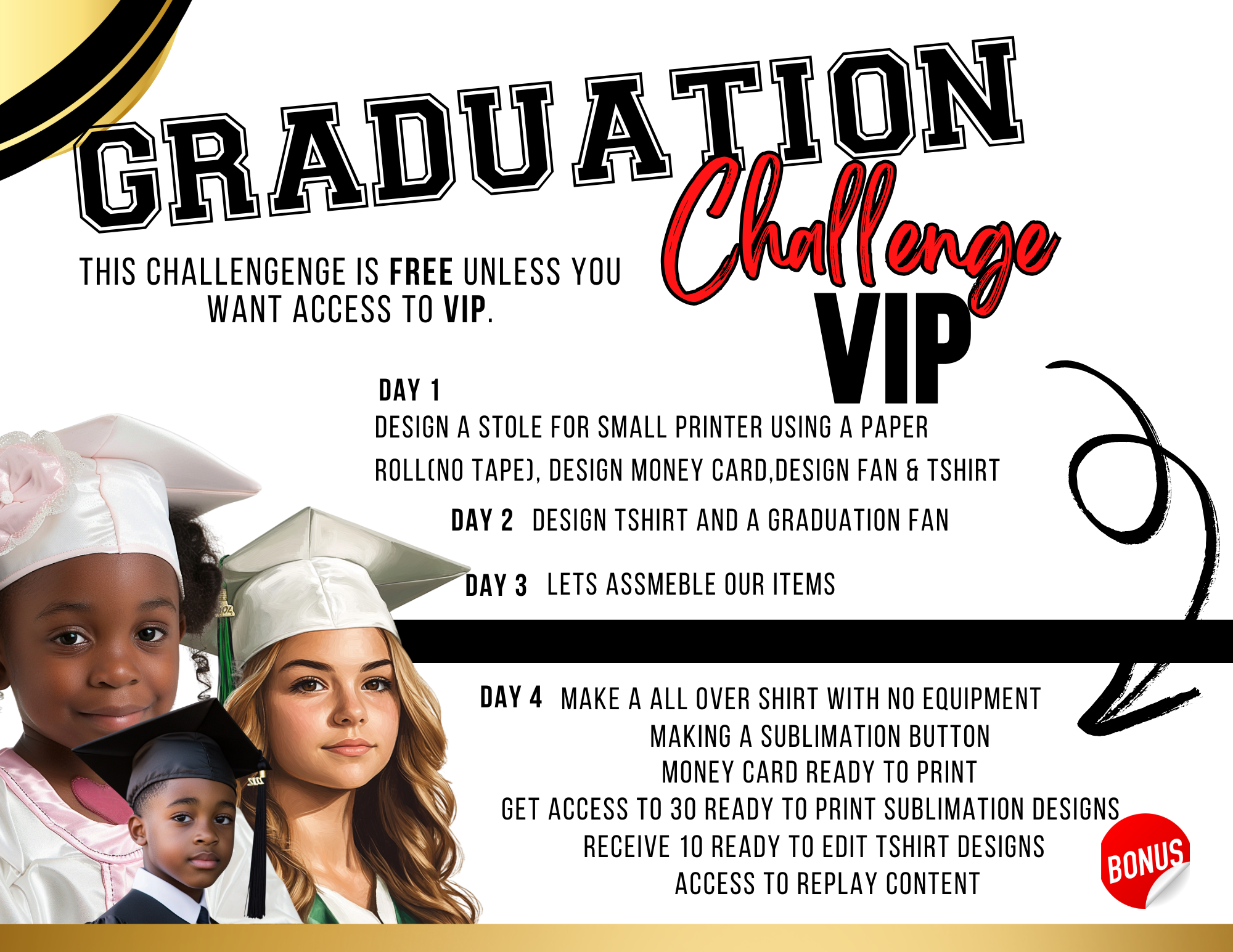 Graduation Challenge VIP - Payhip