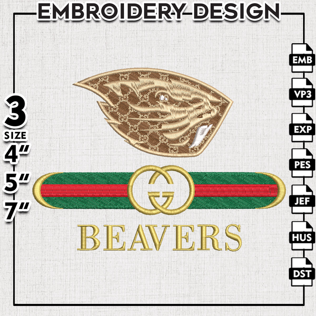Gu.cci NCAA Oregon State Beavers Embroidery Designs, NCAA Oregon State ...