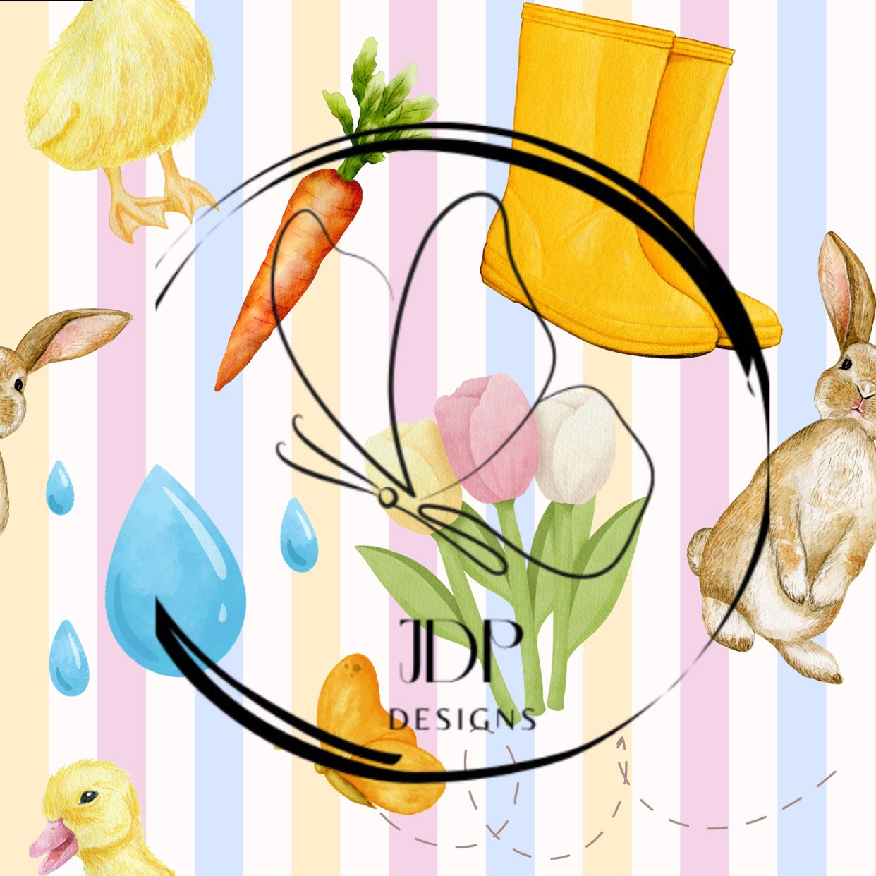 Pastel Stripes Spring - Payhip