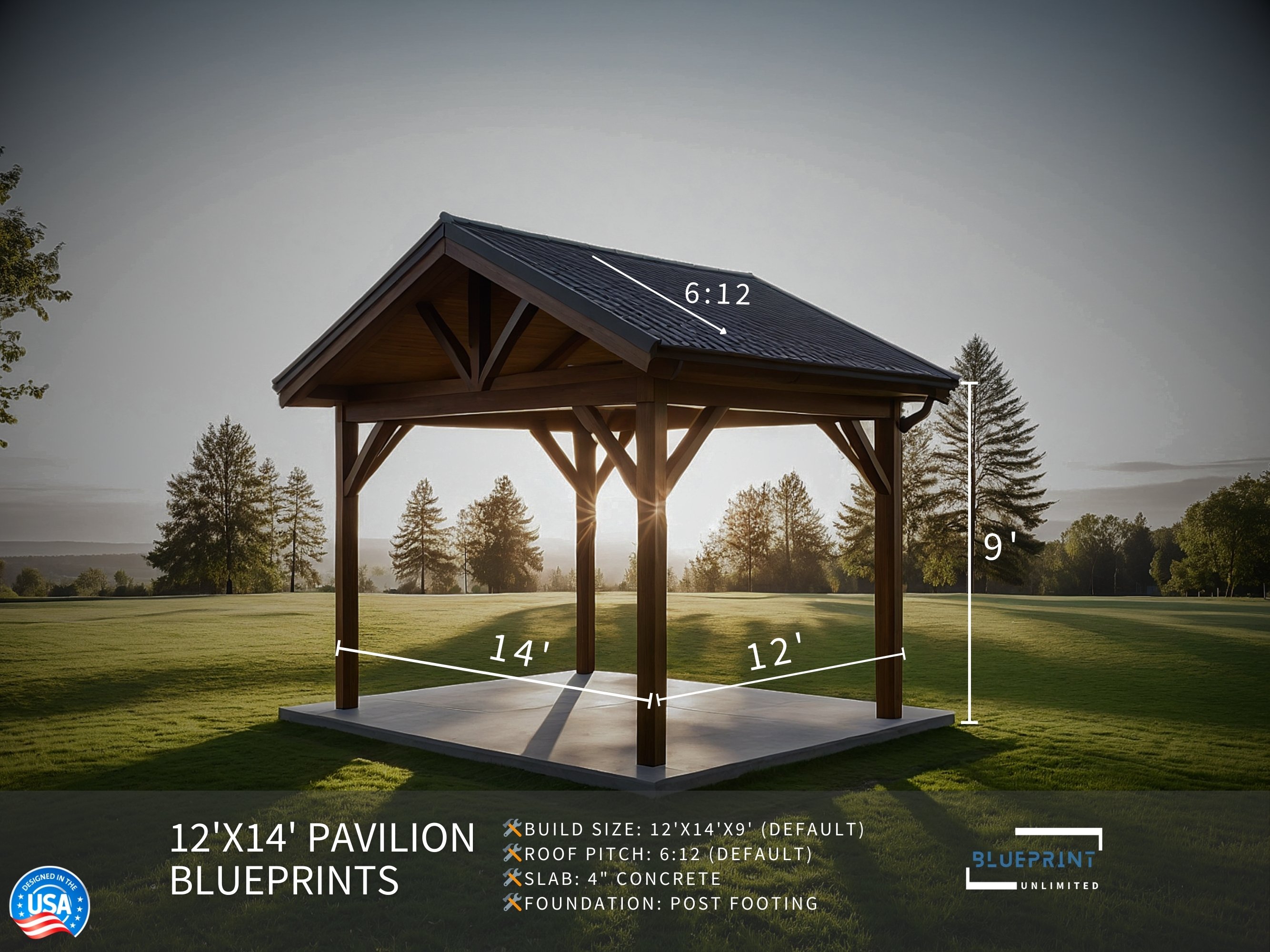 Blueprint Unlimited - Pavilion Blueprints