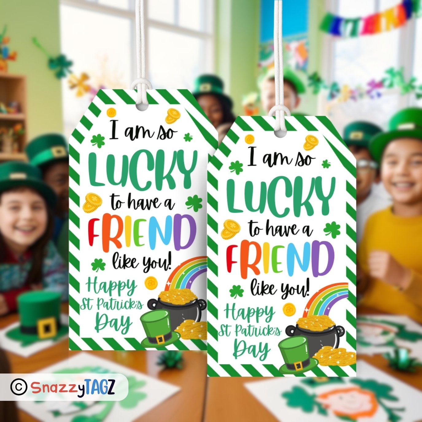 Lucky Friend St. Patrick’s Day Gift Tag - Payhip