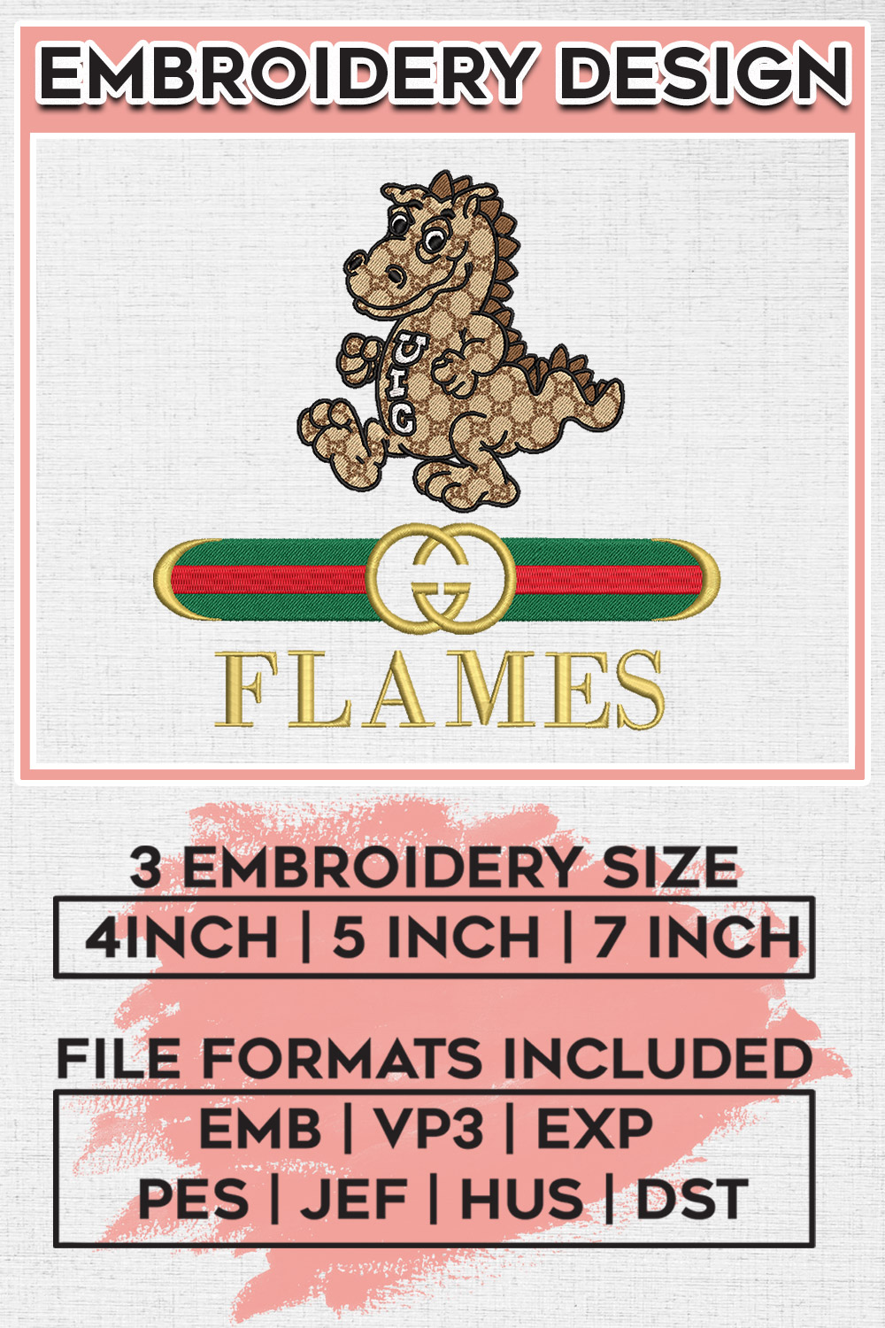 Gu.cci NCAA UIC Flame Embroidery Designs, NCAA UIC College Football ...