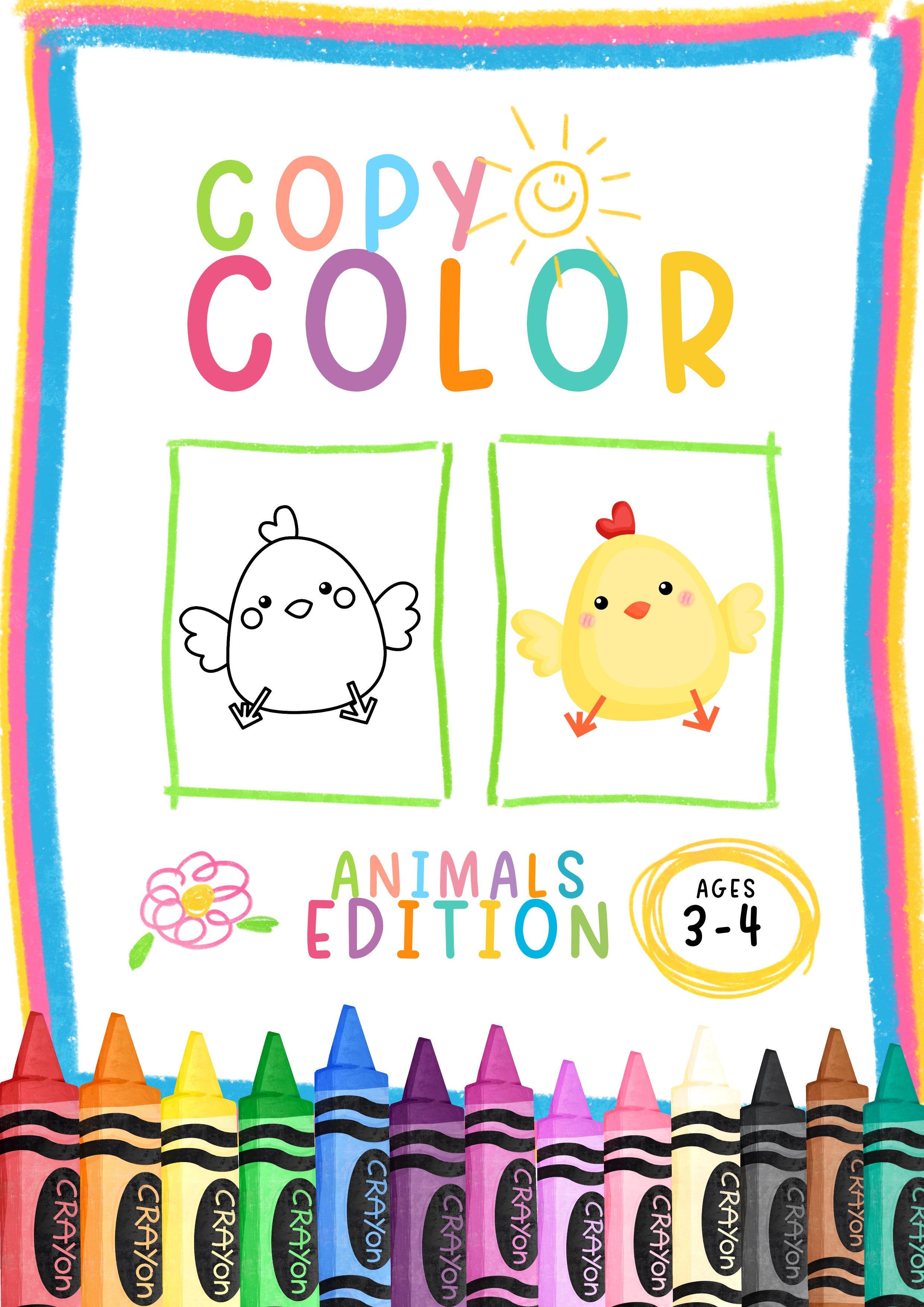 Copy & Colour Printables – Fun, Educational & Engaging for Little ...