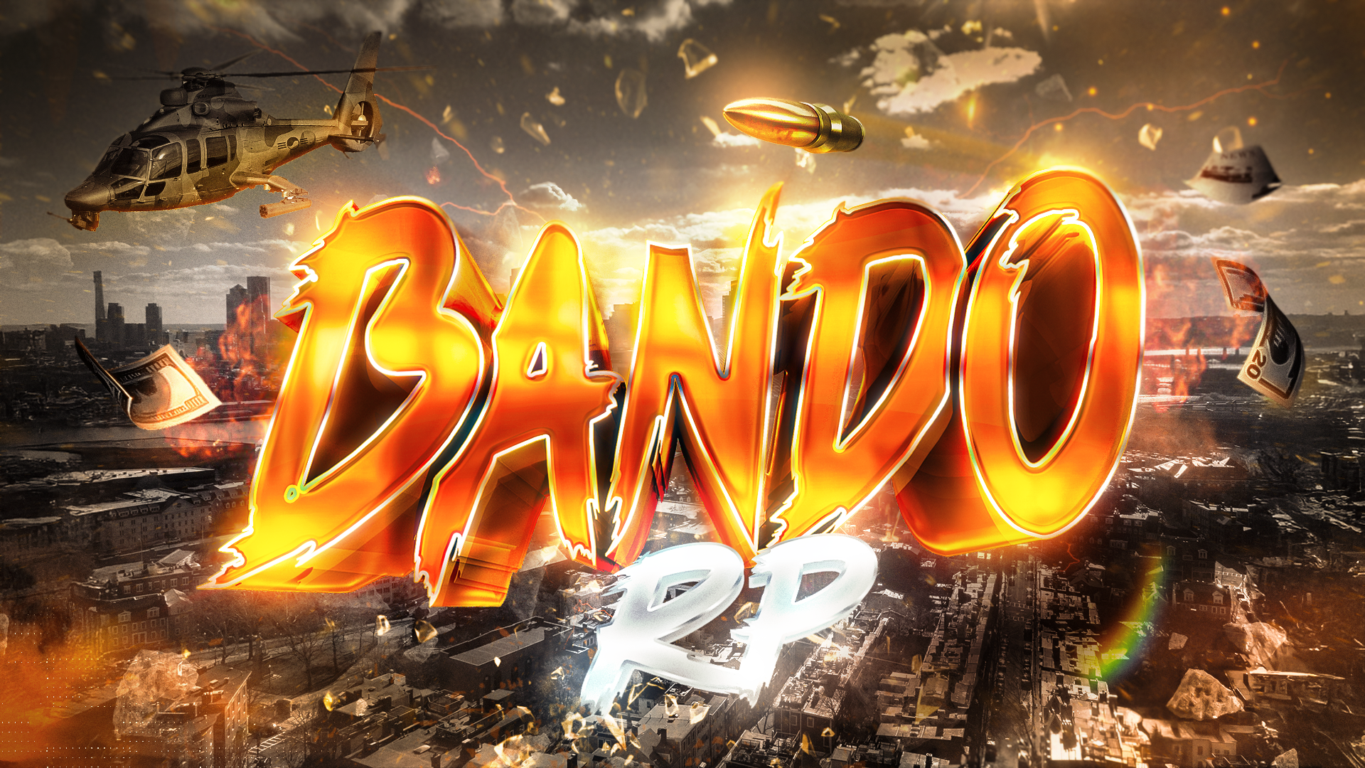 Bando RP Text Full PSD Custom CC - Payhip