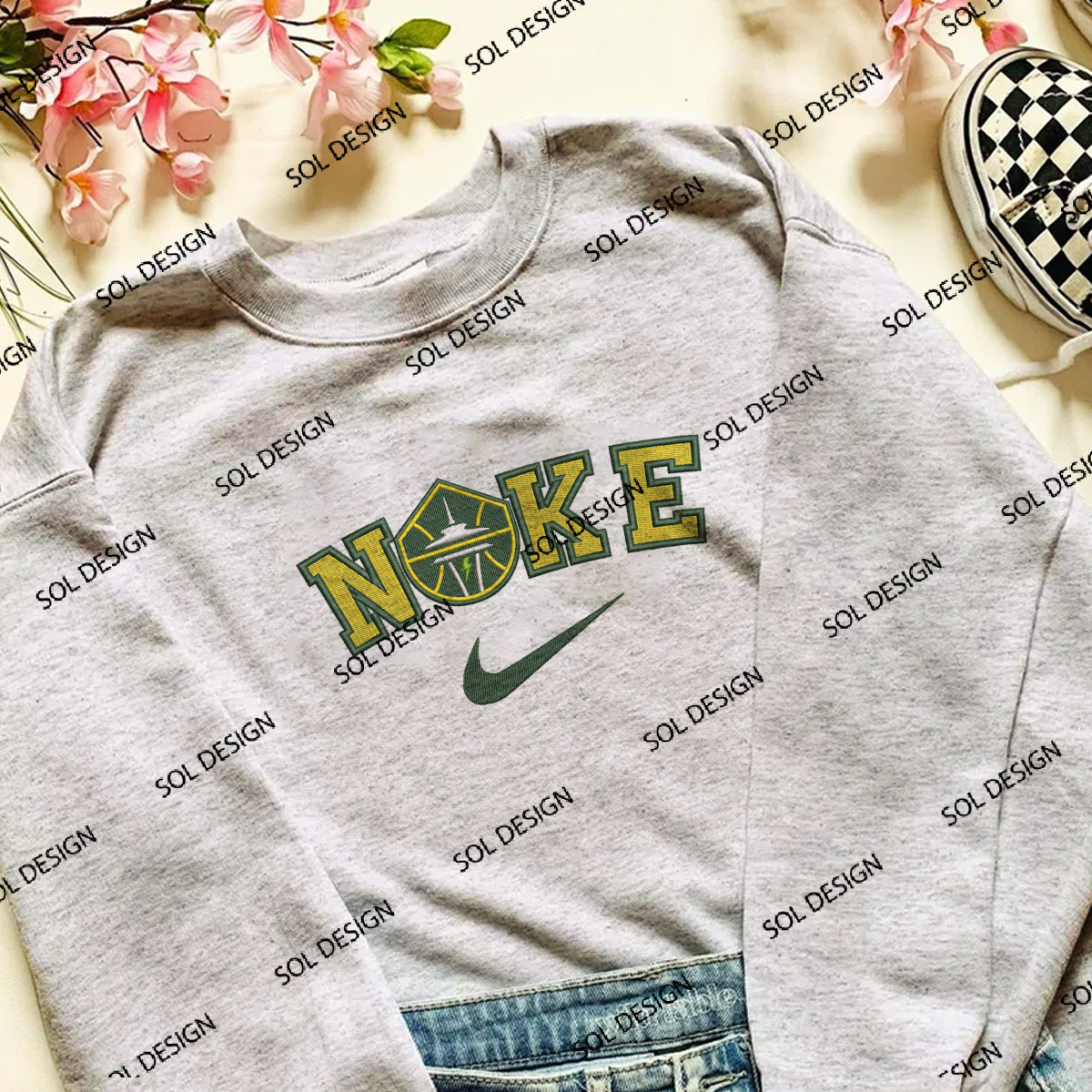 Nikee WNBA Seattle Storm Basketball Team Logo Embroidery Files, WNBA ...