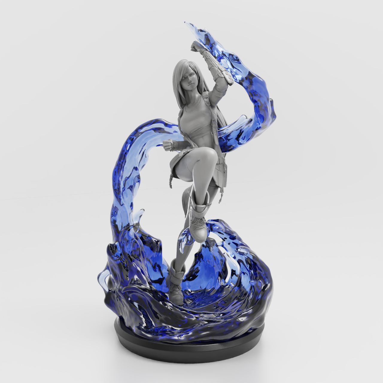 Tifa Bunny - Final Fantasy, STL 3D model design printable file - Payhip