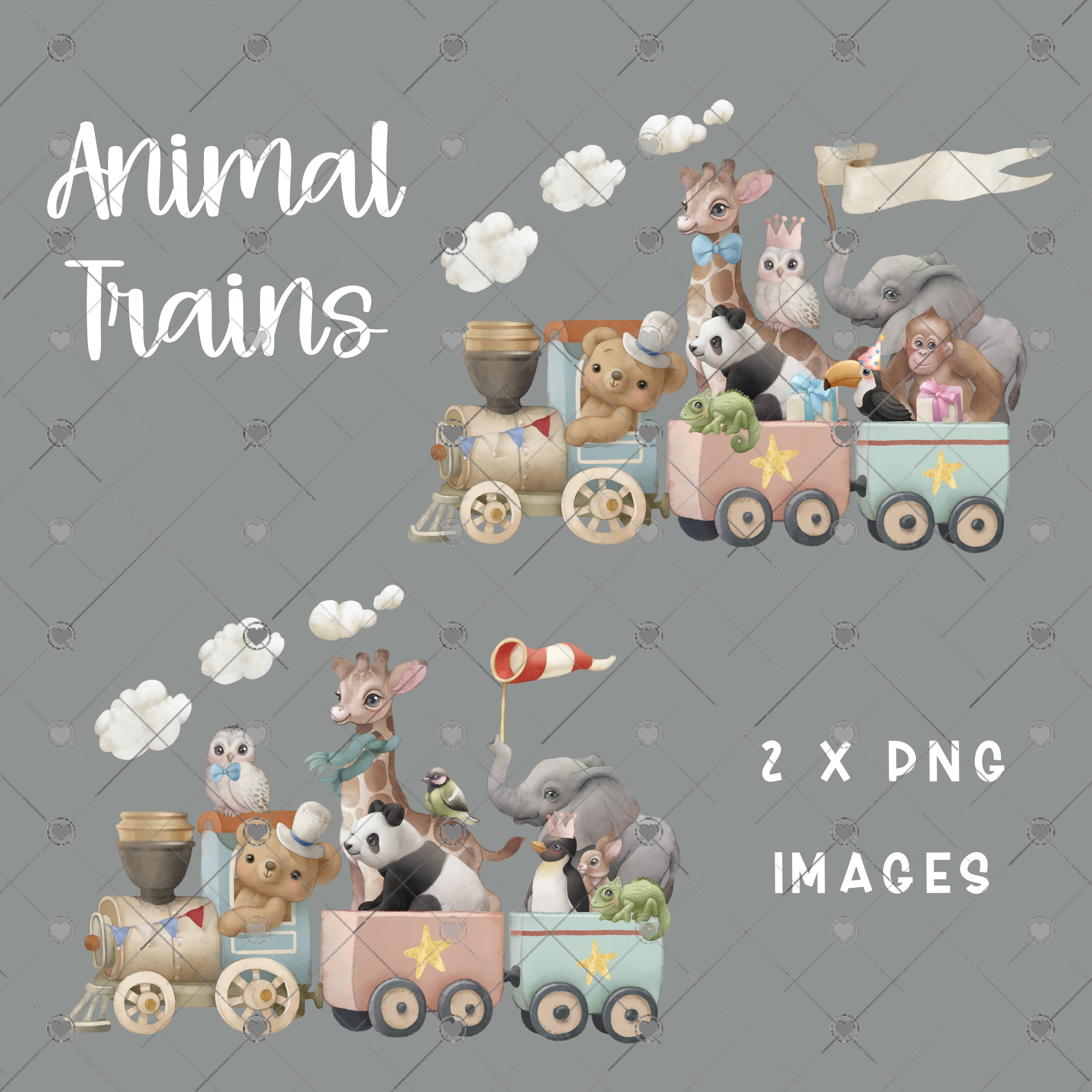 Animal Trains - Payhip