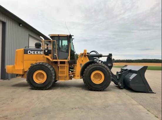 John Deere 744J and 824J Loader Operation and Test Technical Manual ...