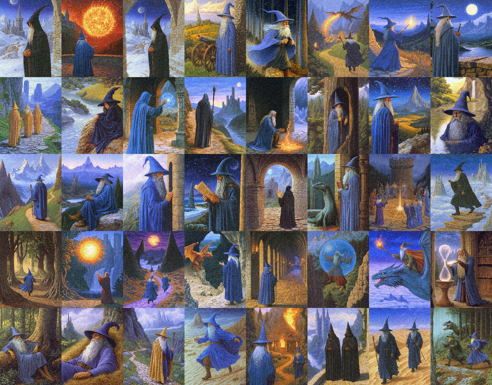 Wizard Pack #2 - 40 images 960x1200px - Payhip