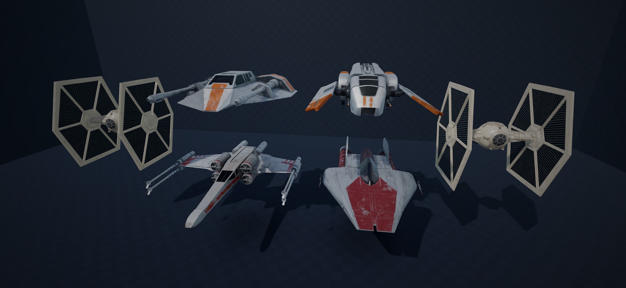[CUSTOM] Roblox Sci-Fi Galactic Starfighters Pack